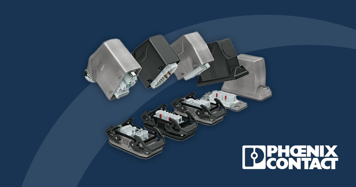 Phoenix Contact - Heavy Duty Connectors | AJ Hurst